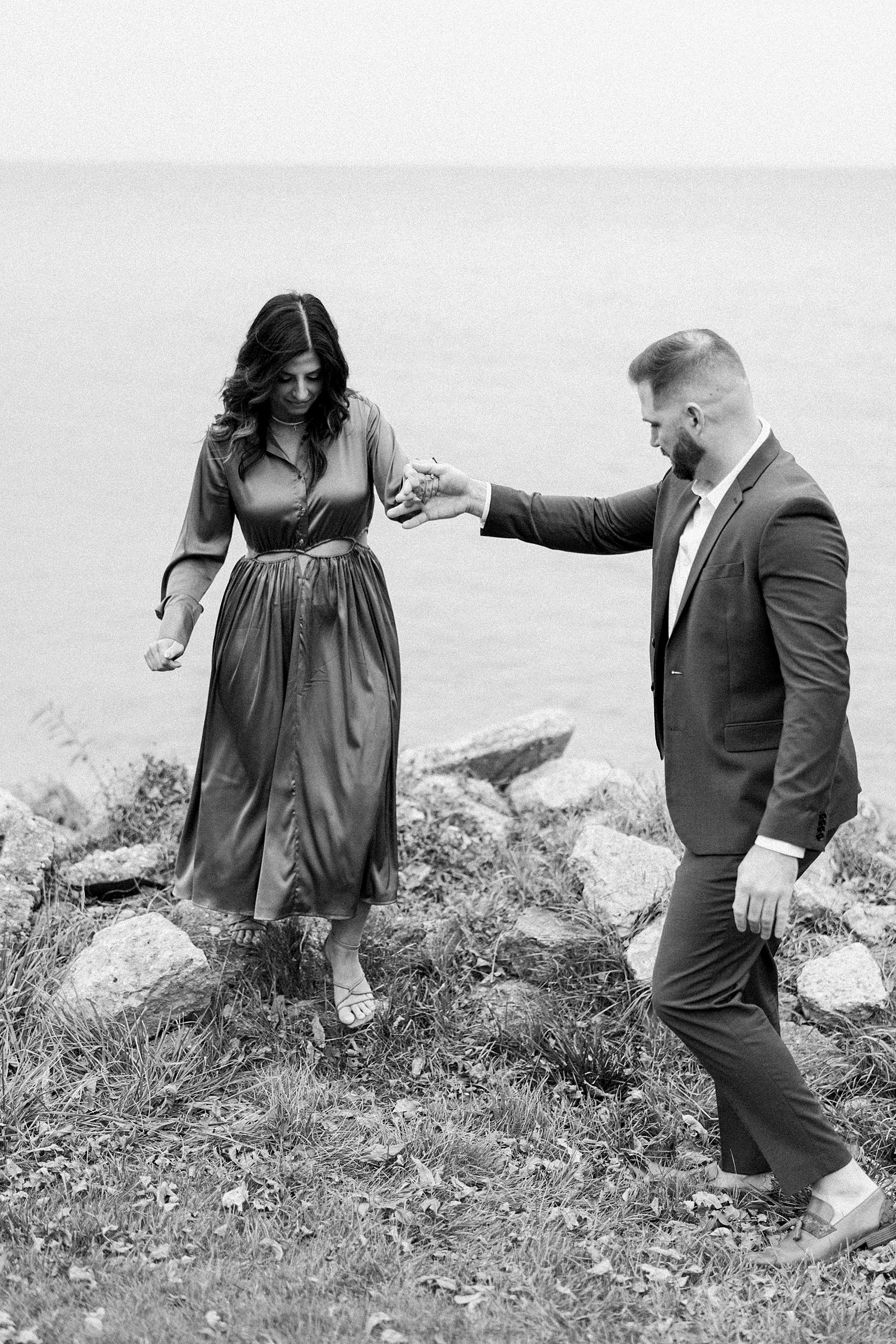 Ford House Engagement Session - Detroit & Northern Michigan Engagement ...